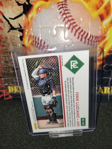2024 Panini Prospect Edition - Ivan Luciano - #103 Blue Ticket Auto ...