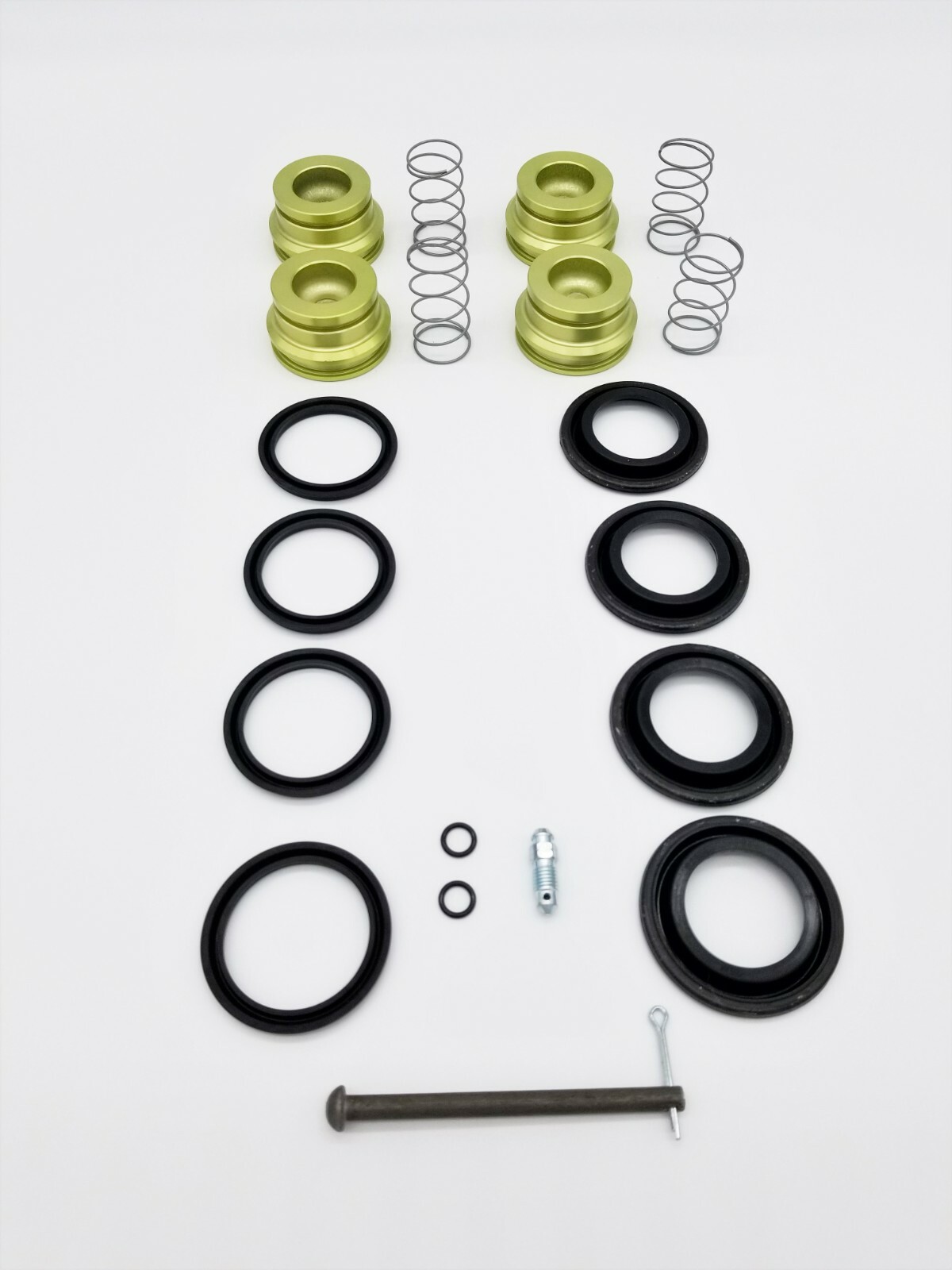 1967-68 2-1/16" GM 4 Piston Disc Brake Caliper Rebuild Kit 5456008 ...
