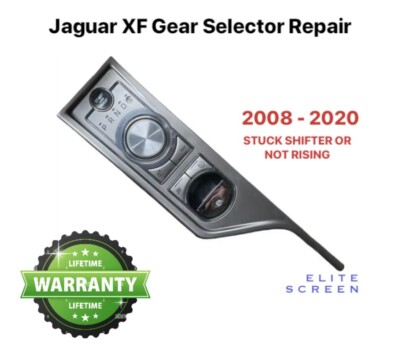 Jaguar XF Gear Selector REPAIR - STUCK IN POSITION OR NOT RISING 1 Day ...