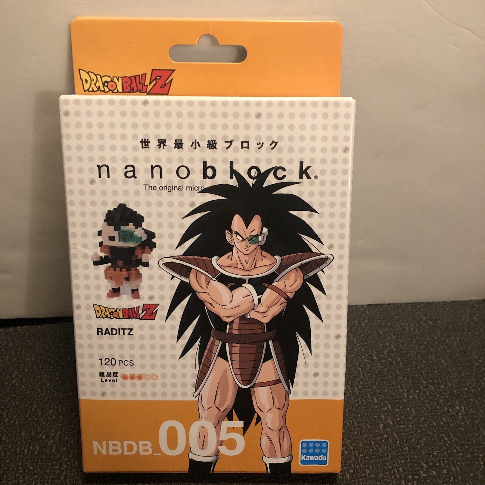 Raditz DragonBall Z Nanoblock Micro Sized Building Block Construction ...