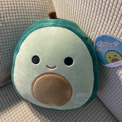 Squishmallows Austin Avocado 8 inches NEW WITH TAGS | eBay