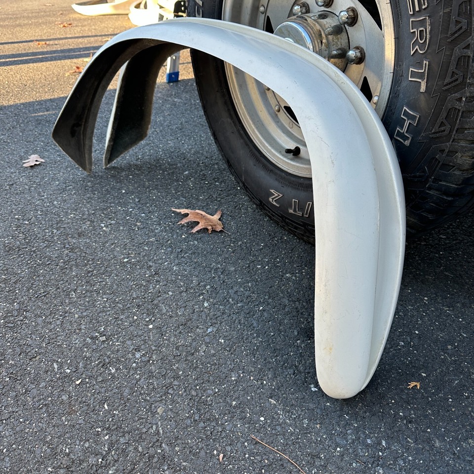 75-91 Ford Van Fiberglass REAR Fender Flares E150 E250 E350 Econoline ...