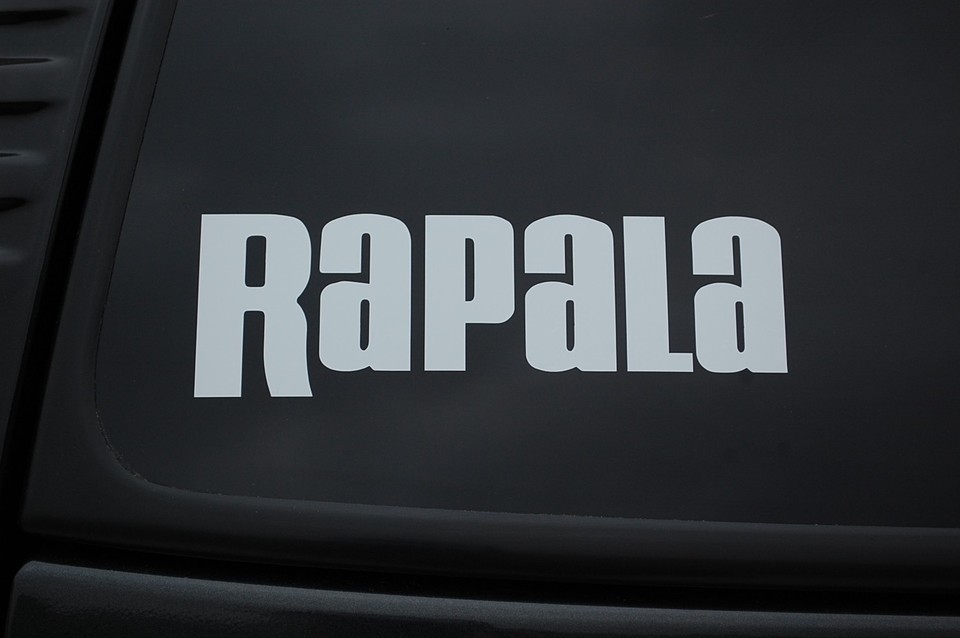 Rapala Sticker Cut Out Vinyl Sticker Decal Fishing Tackle Boat Fish ...