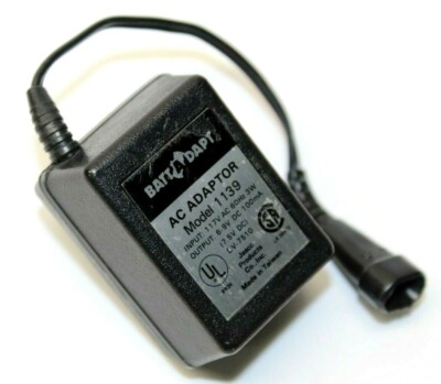 Batt A Dapt 1139 AC Adaptor Power Supply Cord Unit Output 6.9V DC 100mA ...