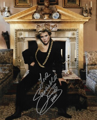 Samantha Fox Page 3 Model & Singer Signed autograph 10" x 8" COA 25765 ...