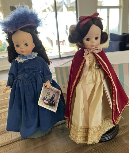 Madame Alexander Snow White #1556 & Bonnie Blue #1305 Scarlett Jubilee ...