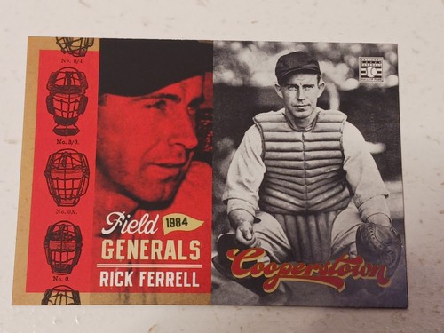 Rick Ferrell Boston Red Sox 2012 Panini Cooperstown Field Generals Card ...