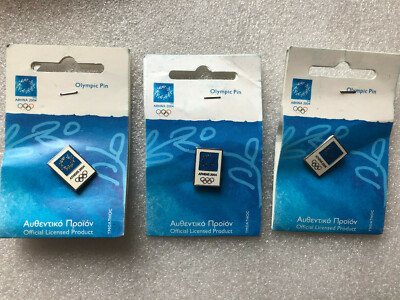 Athens 2004 Olympic logo pins - set of 3 | eBay
