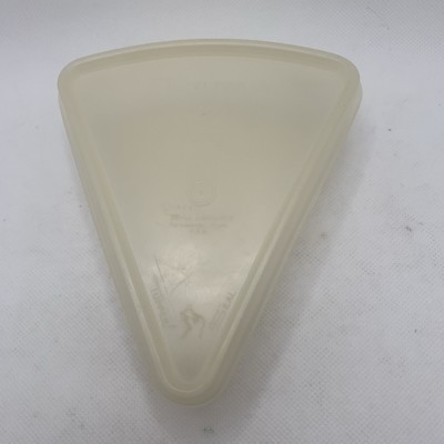 Vintage Tupperware Clear Pie Slice Keeper Wedge Storage Container w ...