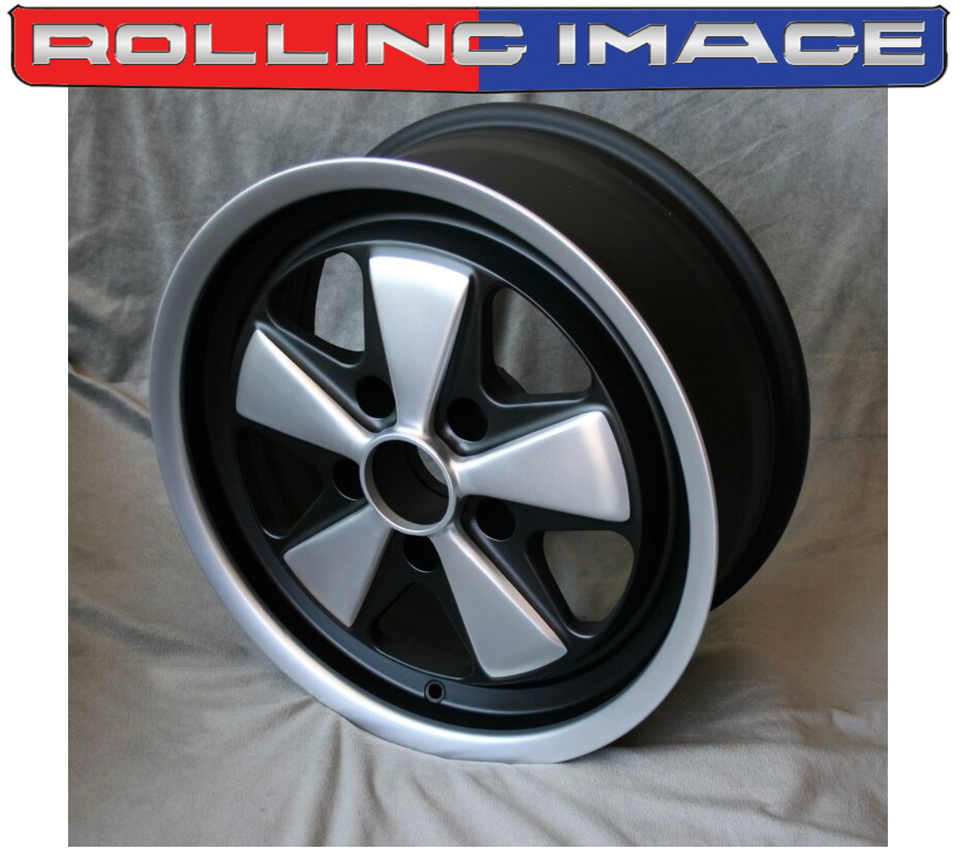 (SET) New Classic PORSCHE Fuchs style Rims 930 turbo 3.0 R:10x17 F:7x17 ...