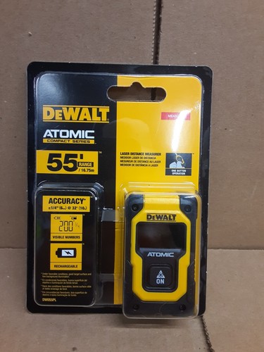 DeWalt ATOMIC Compact Series Laser Distance Measurer DW055PL | eBay