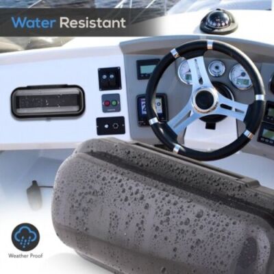 Universal Marine UTV waterproof boat radio stereo flip protective cover ...