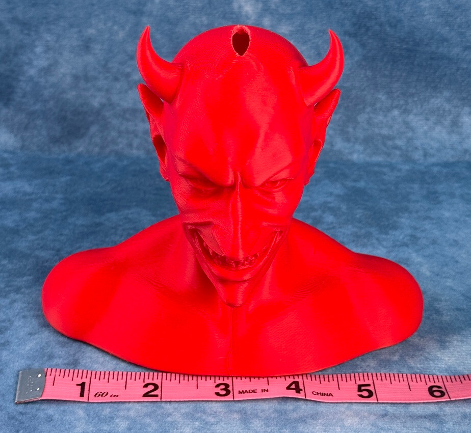 Satan Church of Satan Red Devil Bank Red Plastic Character Bank | eBay