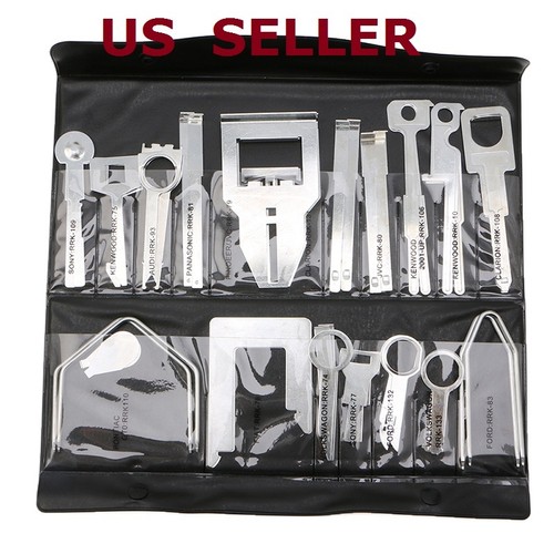 38Pcs Car Stereo Radio Release Removal Tools Key Kit Set For Sony Ford ...