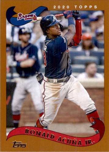 2020 Topps Archives Gold Ronald Acuna Jr #241 | eBay