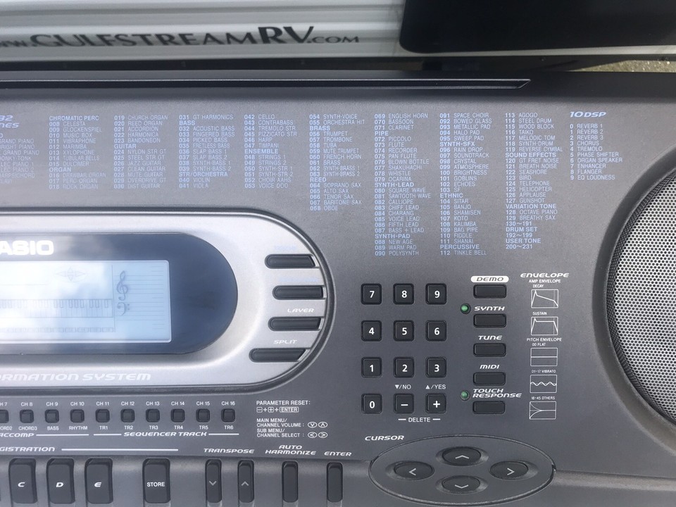 Casio WK-1600 Electric Piano Music Keyboard Tested | eBay