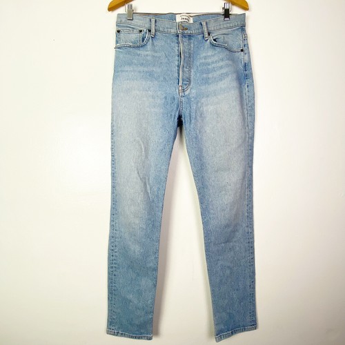 Reformation Women's Serena High Waist Rise Denim Jeans Montego Light ...