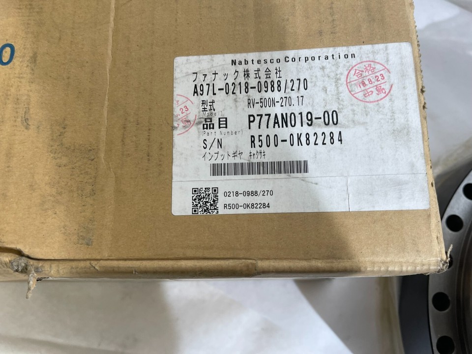 Fanuc Nabtesco Precision Reduction Gear RV Axis Reducer A97L-0218-0988/ ...