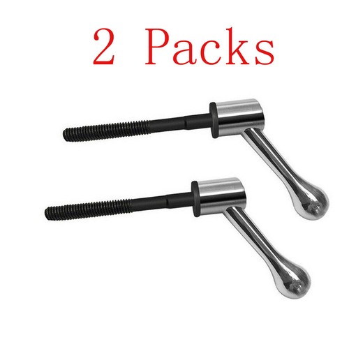 2x Milling Machine Chorme Steel Table Lock Bolt Handle 5/16 Mill Tool ...