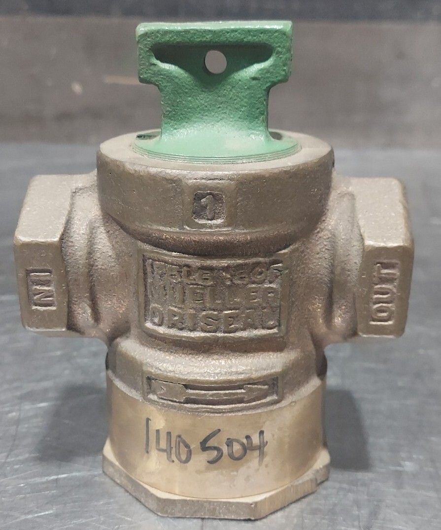 MUELLER ORISEAL - 1" Curb Valve 175lb, 180F | eBay
