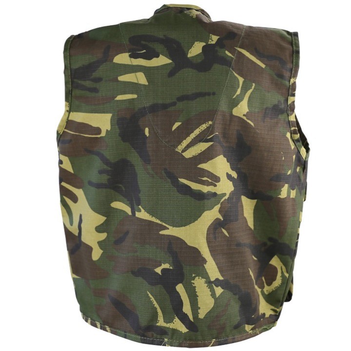 KIDS ARMY TACTICAL VEST SOLDIER COSTUME WAISTCOAT BOYS 3-13 DPM BLACK ...