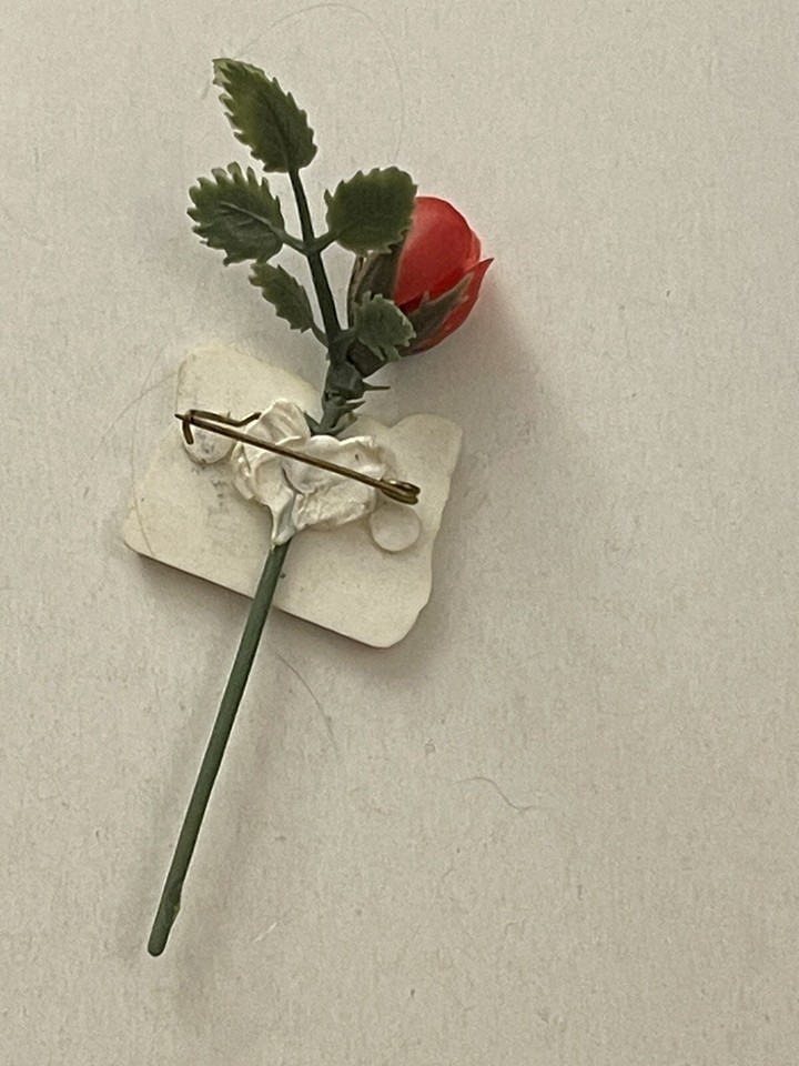 Portland Rose Festival Plastic Flower Pin Pinback PB33F | eBay