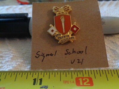 Signal School V21 Unit Crest, DI, DUI (DRAW#H4) | eBay
