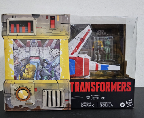 SDCC 2025 Hasbro Transformers VOID RIVALS Autobot Jetfire, Darak ...