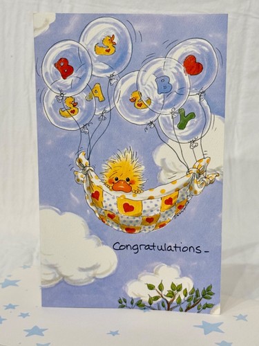 Vintage 1996 Suzy's Zoo "Congratulations-On Your New Arrival" Baby ...