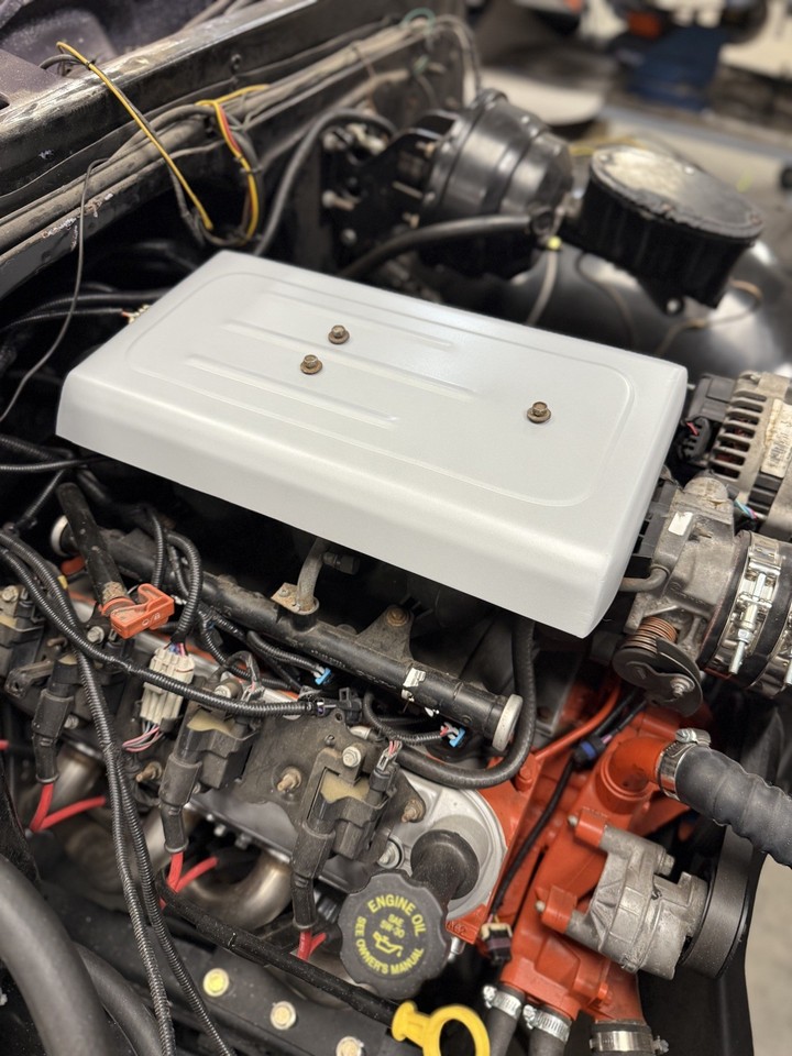 *Vintage Inspired* CUSTOM LS ENGINE COVER 4.8, 5.3, 6.0 truck intake | eBay