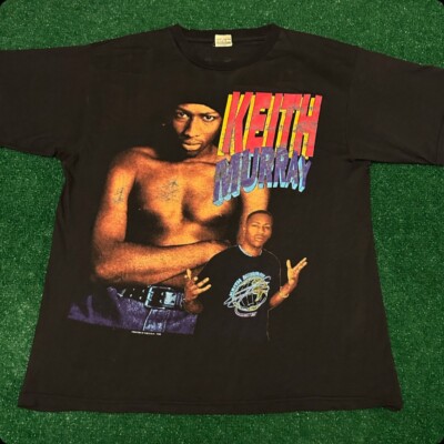 Vintage 90s Keith Murray Get Lifted Weed VTG Rap Tee Shirt Mens Size XL ...
