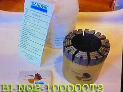Sandvik NQ core bit BI-NQ2-100000T2 Series 10 TURBO NEW | eBay