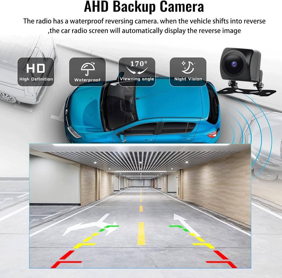 32GB Carplay Android 13 Car Stereo Radio GPS For 1998-2002 Honda Accord ...