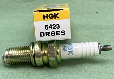 QTY 2 NEW GENUINE NGK 5423 DR8ES NICKEL SPARK PLUG FOR MOTORCYCLE | eBay