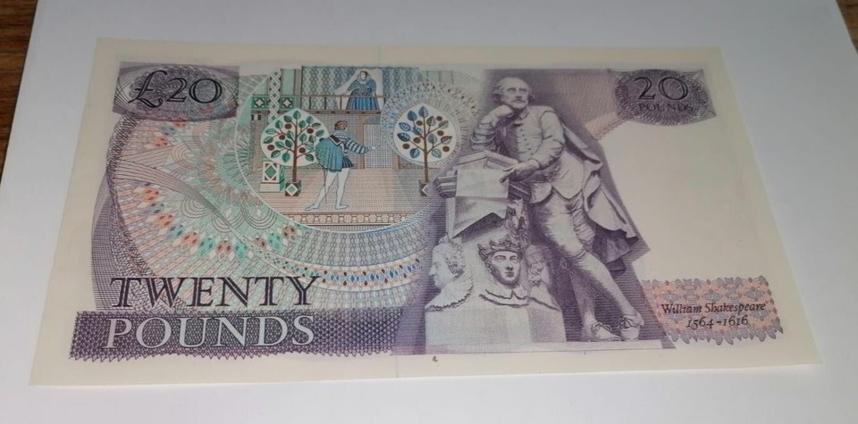 British Bank Note £20 - M02 158168 - J B Page - 1970-1980 | eBay UK