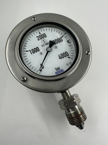 Manometer/Pressure Gauge Wika PG23HP-P.100 0-4000 BAR | eBay
