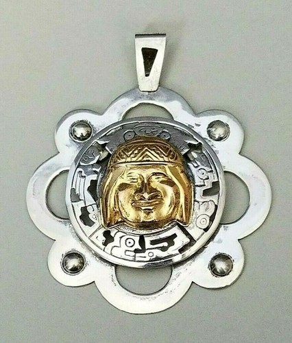 vintage peruvian inca bronze - Gem