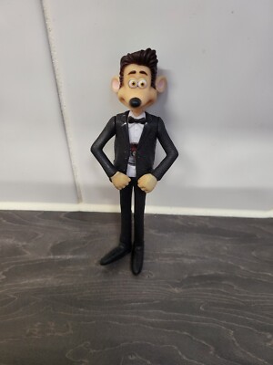 Flushed Away Roddy Rat Figure Compass Toy Figure 5" Aardman 2006 ...