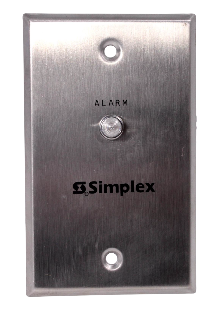 Simplex 2098-9808 Remote LED Alarm Indicator Red Status Single Gang ...