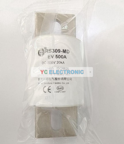 1PCS New Fuse RS309-MD EV 500A Charging station fuse DC 500V 20kA Rs309 ...