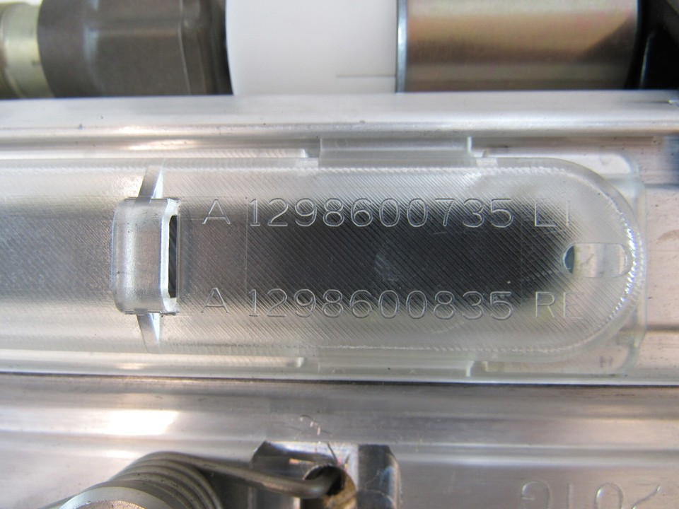 Mercedes R129 SL500 convertible top cylinder roll bar actuator, right ...