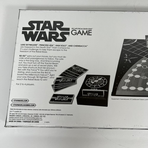 Star Wars - Escape From Death Star Board Game w/ Grand Moff Tarkin ...