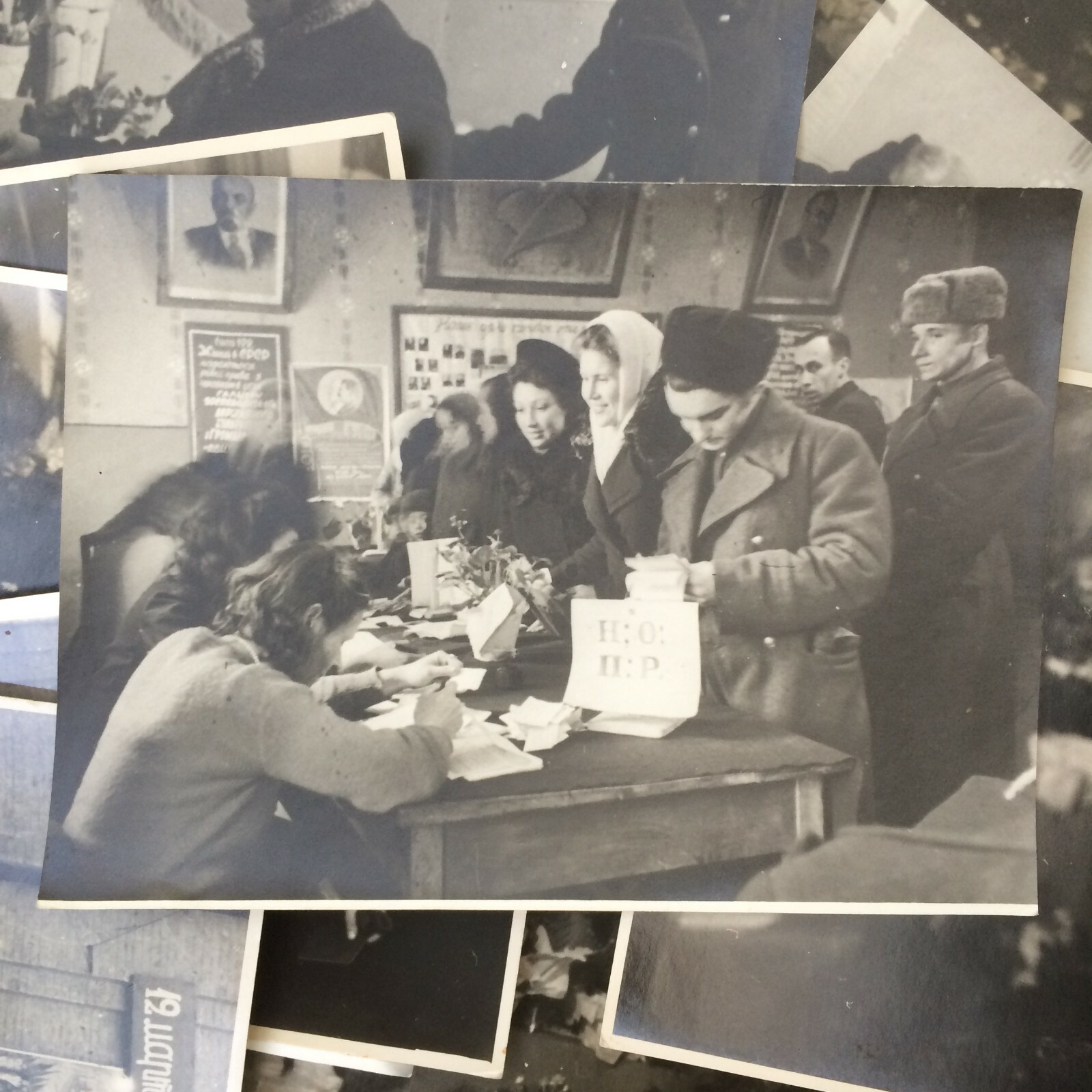 USSR RARE 1950 Stalin Elections Soviet Propaganda Photos set of 13 pcs ...