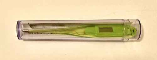 The Kroger Co. Digital Body Temperature Green Thermometer & Carry Case ...
