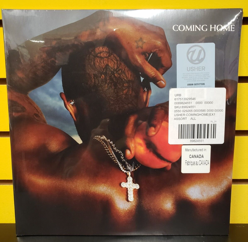 USHER - Coming Home - LP - Bone/Black/Red/Blue/Green Sky Color Vinyl ...