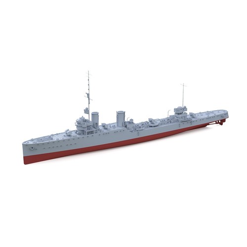 SSC1250605S 1/1250 Military Model Kit Italy Leone-Class 1938 Destroyer ...