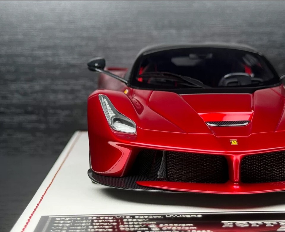 Ferrari LaFerrari (Candy Red) [Davis & Giovanni] 1/18 scale | eBay
