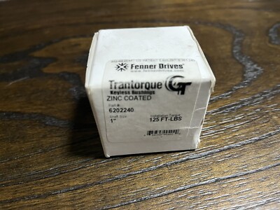 fenner drives Trantorque Part Number 6202240 Shaft 1 Inch | eBay