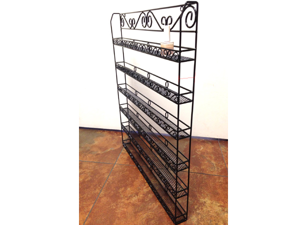 Black Wire Metal Nail Polish Display Organizer Wall Rack (Fit up To 100 ...