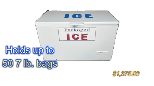 New Ice Merchandiser Indoor /White Ice Box | eBay